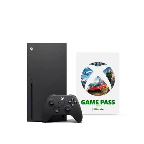Consola Xbox Series X 1tb Game Pass Ultimate 1 Mes Xbox Consolas