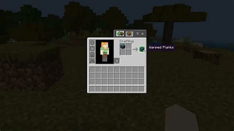 Cara Membuat Warped Planks Di Minecraft Gamedaim