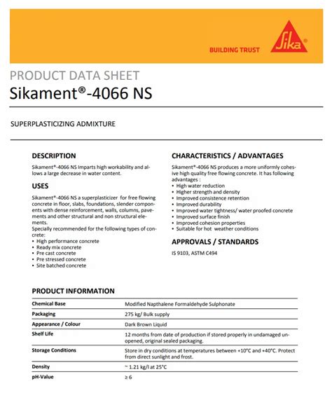 Sikament 4066 Ns For Construction At Rs 44kg In Kanpur Id