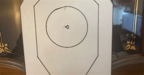 Idpa Target By Quietmike Download Free Stl Model
