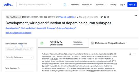 Development Wiring And Function Of Dopamine Neuron Subtypes