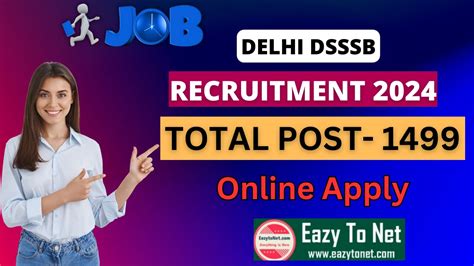 Delhi Dsssb Recruitment 2024 How To Apply Delhi Dsssb Vacancy 2024
