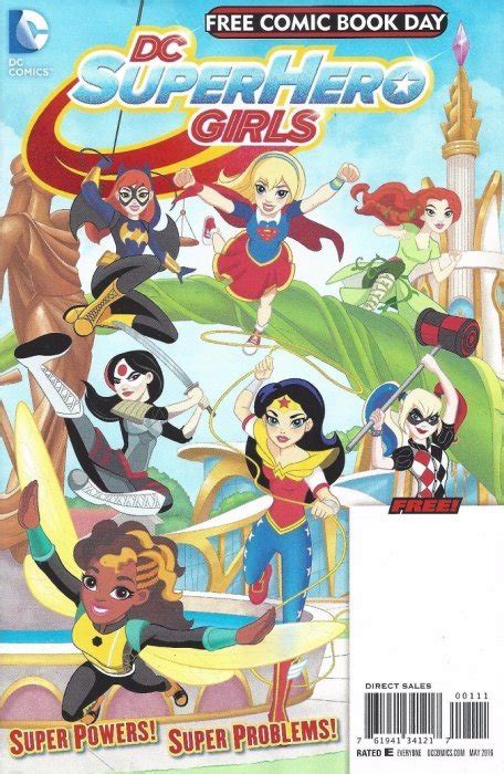 Dc Superhero Girls Free Comic Book Day 2016 Dc Comics Comic Book