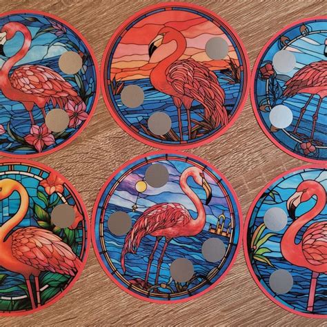 Glass Flamingo Etsy