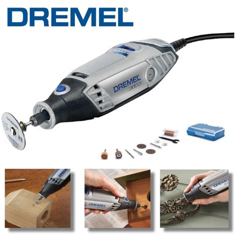 Dremel Rotary Tool 3000 N 10 Variable 220v Speed Rotary Tool With 10 Accessories Kit Shopee