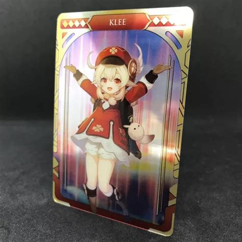 Genshin Impact Klee 12 Japanese Collectable Card Anime Carddass Bandai