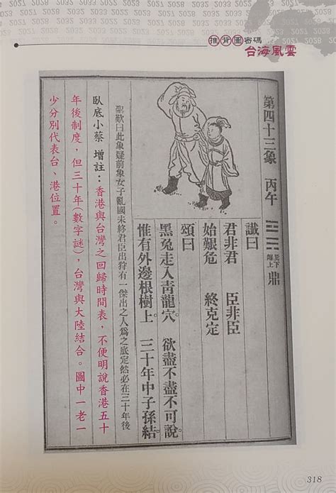 臥底小蔡 【推背圖密碼 台海風雲 22 「黑兔走入青龍穴」由香港九七後等兩岸和平】