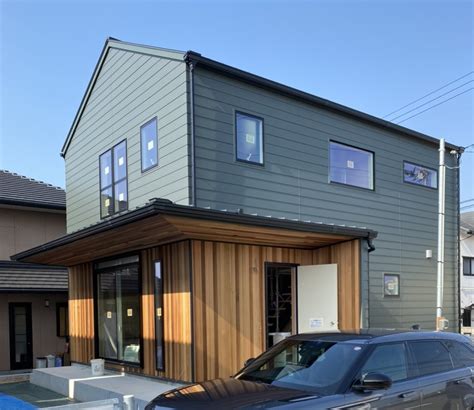 おしゃれな緑色のお家 スタッフブログ 株式会社富山総合建築