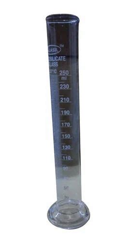 Glasil Borosilicate Glass Measuring Cylinder Automation Grade Manual