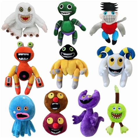 Wubbox Plush My Singing Monsters Plush Toys Cute Version Stuffed Toy