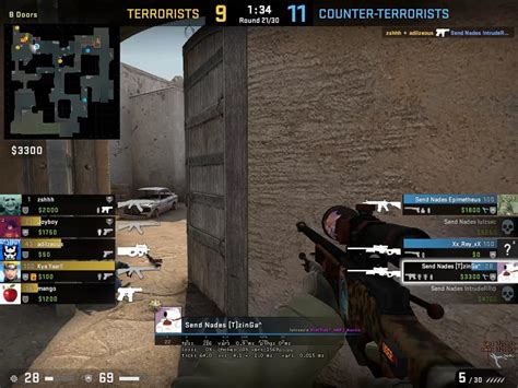 Almost Got The Longest Possible Killfeed In An Actual Match Of Csgo As