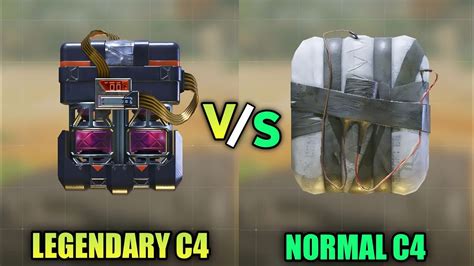 Legendary C4 Bom 11 Vs Normal C4 Gameplay In Cod Mobile Youtube