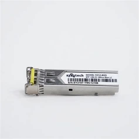 1 25gbps Syrotech Goxs 1512 80d Optical Transceivers For Data Center At Best Price In Noida