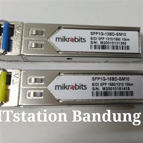 Jual Mikrobits Sfp 1g Bd Sm 10 Sfp Transceiver Bidi 10km Kota Bandung Itstation Bandung Jual Mikrobits Sfp 1g Bd Sm 10 Sfp Transceiver Bidi 10km Kota Bandung Itstation Bandung