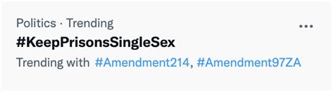 Keepprisonssinglesex Hashtag On Twitter