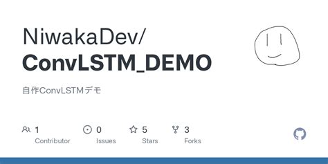 ConvLSTM DEMO Main Py At Master NiwakaDev ConvLSTM DEMO GitHub