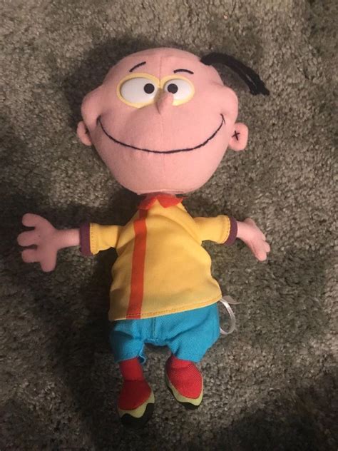 Rare Ed Edd N Eddy Cartoon Network Plush Bobblehead Doll Eddy