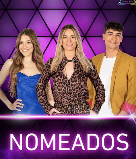O Triângulo Na reta final do reality show conheça os nomeados TV