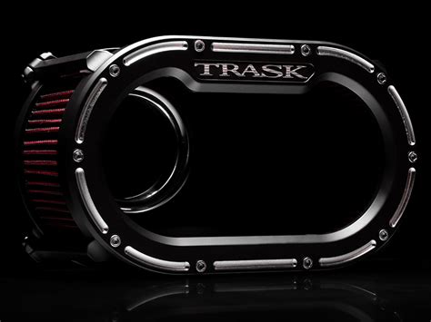 Trask Performance Big Papi Air Cleaner Kit Reverse Cut Black Fits