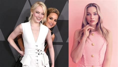 Jennifer Lawrence Emma Stone Plot Against Longtime Rival Margot Robbie