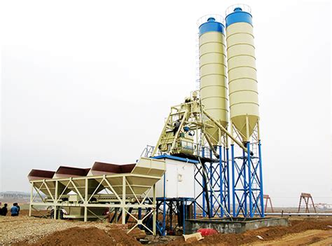 Planta De Concreto Semiautomática AIMIX Grupo Fabricante Profesional