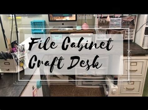Easy Diy Filing Cabinet Desk Ideas You Can Build On A Budget
