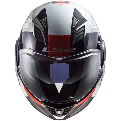 Capacete LS2 Valiant 2 FF900 Citius - Branco/Azul (Articulado) - Grid ...