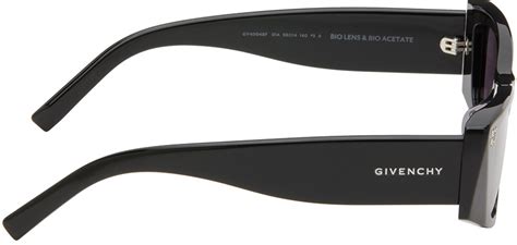 Givenchy Black Rectangular Sunglasses Givenchy