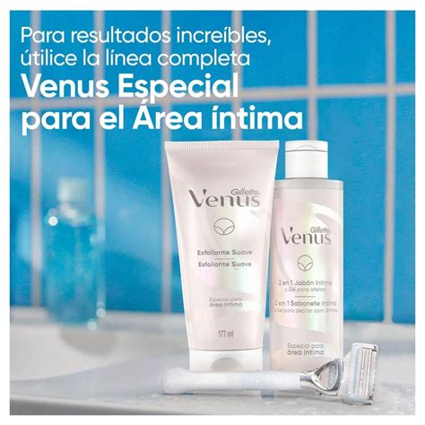 Máquina De Afeitar Recargable Gillette Venus Especial Para Área Íntima