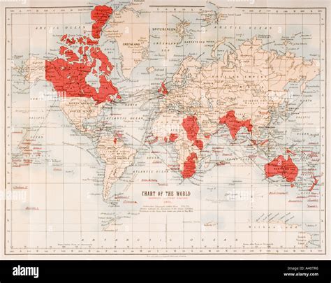 British Empire Map 1850