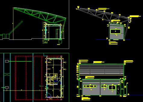 Acceso Fraccionamiento En DWG MB Librería CAD