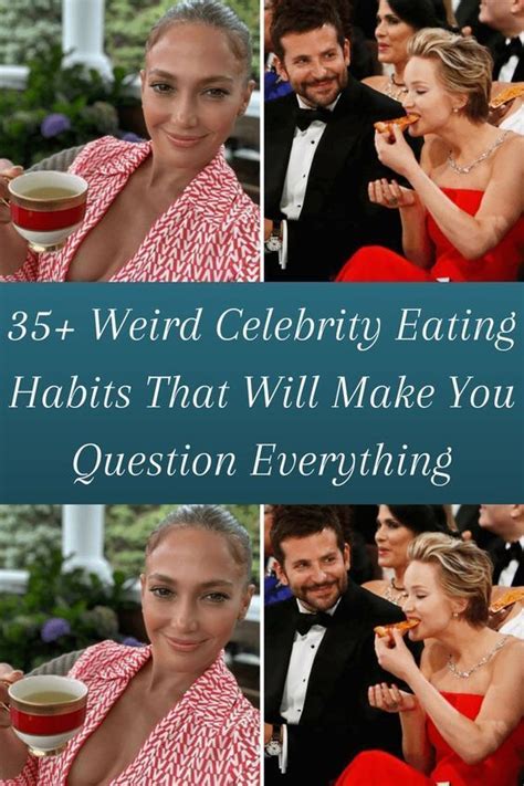 35 Weird Celebrity Eating Habits That Will Make You Question