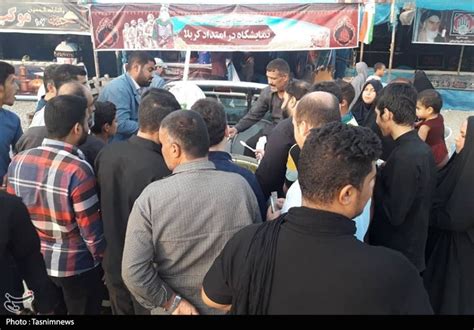 اربعین حسینی راه اندازی موکب فرزندان شهدای خورستان در شلمچه تسنیم