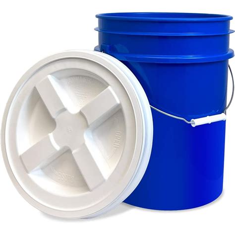 Epackagesupply 5 Gallon Bucket With Gamma Seal Screw On Airtight Lid
