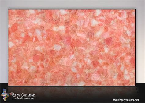 Semi Precious Quartz Slabs