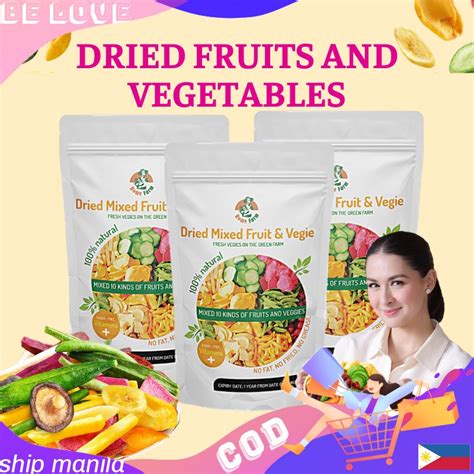 Dried Mix Fruits And Vegetables Chips Assorted Dried Fruits Veggie