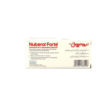 Buy Nuberol Forte Tablet Nuberol Forte Uses Dose And Price Dvago®