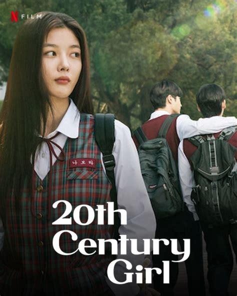 The Poster For 20th Century Girl Shows Young People With Backpacks On