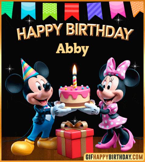 🎉 Happy Birthday Abby  🎂 Funny And Personalized Animated Wishes