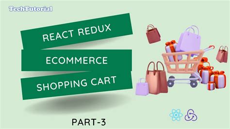 react redux e commerce shopping cart react router dom install 3 youtube