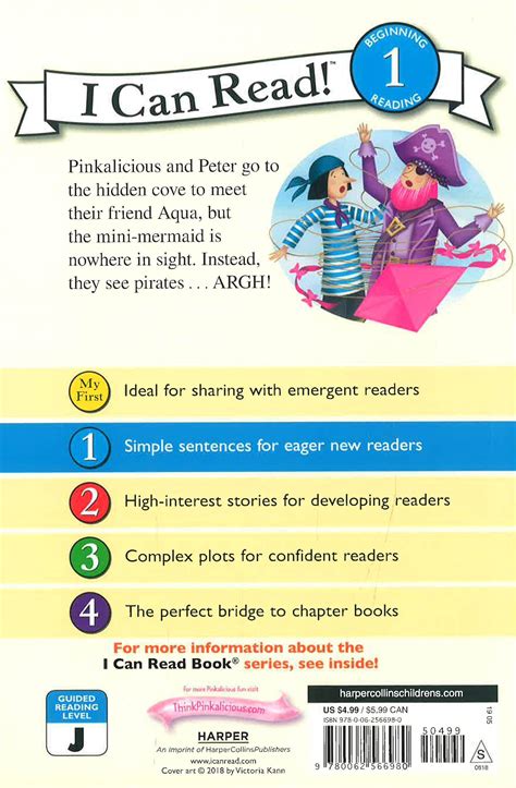 I Can Read Level 1 Pinkalicious And The Pirates Bookxcess