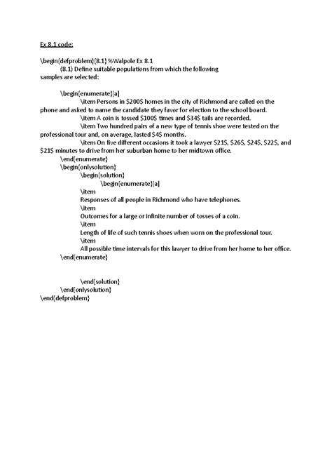 Math Cource Code 36 Math Code Note Ex 8 Code Begin Defproblem 8