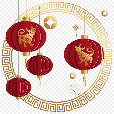 中国元素牛年灯笼png图片素材下载图片编号qpkvkrnw 免抠素材网
