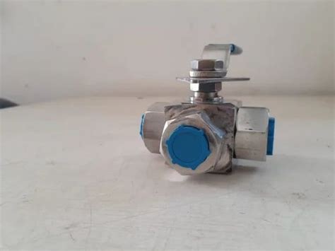 15mm To 100mm Stainless Steel Three Way Ball Valve Water At Rs 2000 Piece In Ahmedabad