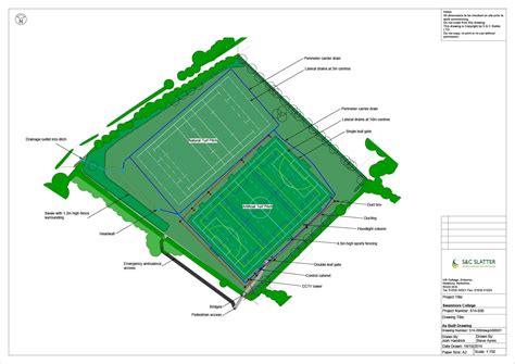 Natural Grass Pitches Design And Installation Sandc Slatter