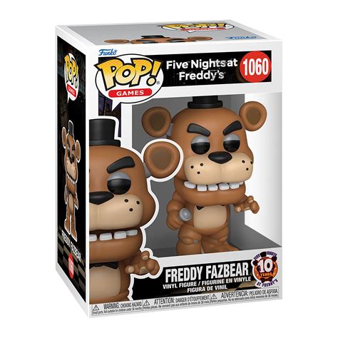 Five Nights At Freddys Freddy Funko Pop Figur 10th Anniversary