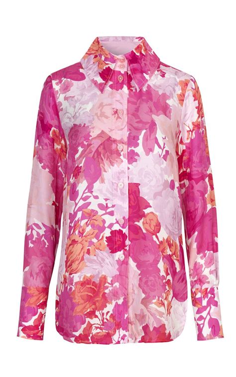 James Silk Button Down Shirt By Stine Goya For Preorder On Moda