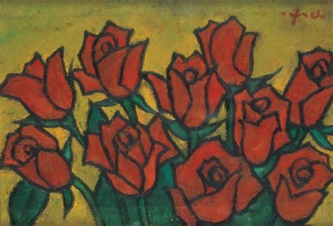 장미의 화가 황염수hwang Yeomsoo 작가의 작품 세계와 그림 가격 네이버 블로그