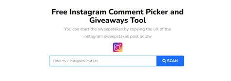 Top Instagram Comment Generators Contest Winner Picker