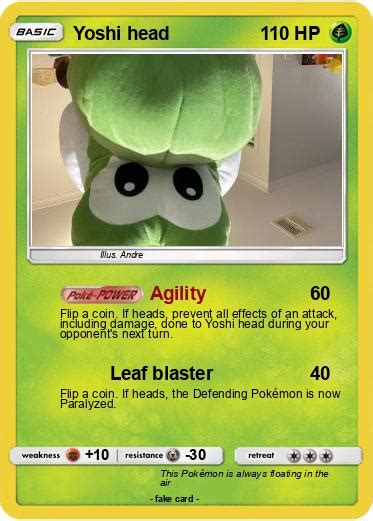 Pokémon Yoshi Head Agility My Pokemon Card